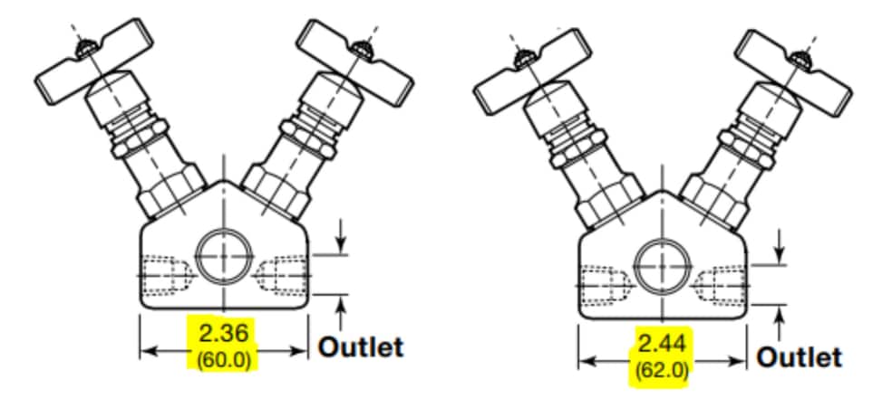 Raw Material Source Change and Pressure Rating Update for J6 Manifolds ...